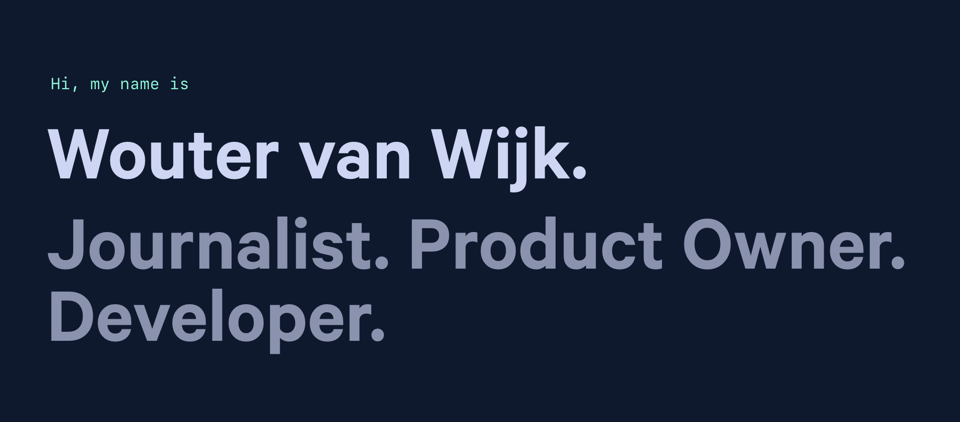 Wouter van Wijk